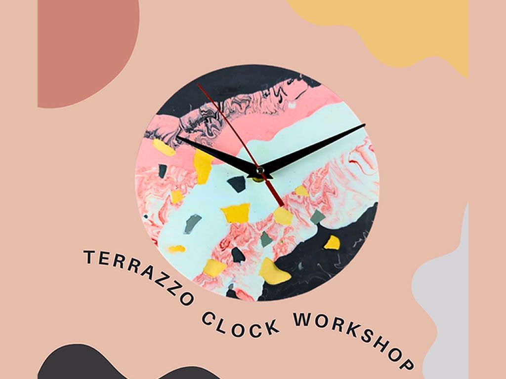 Terrazzo Clock Workshop at We Make Edinburgh, Edinburgh East | What's ...