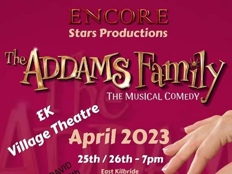 The Addams Family - The New Musical Comedy at East Kilbride Village ...