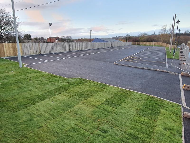 Park and ride extension kicks off at Barrhead train station | News ...