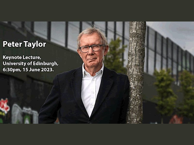 Keynote Lecture from Peter Taylor, Edinburgh South | What's On Edinburgh