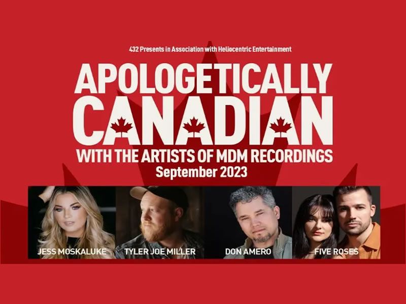 Apologetically Canadian - With The Artists Of MDM at The Voodoo Rooms ...