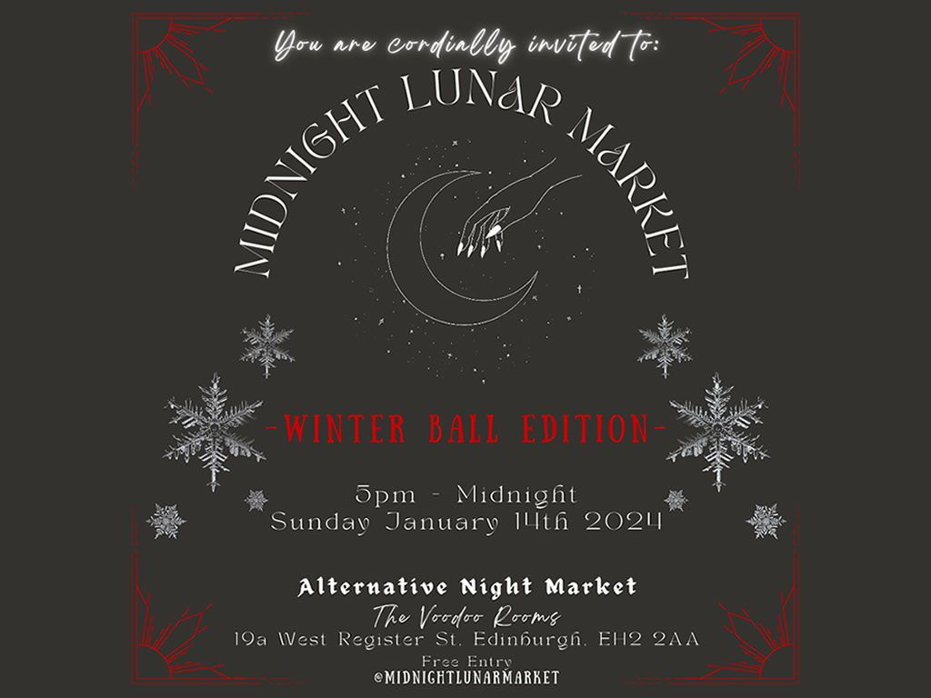 Midnight Lunar Market - Winter Ball at The Voodoo Rooms, Edinburgh New ...