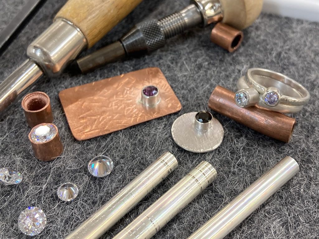Tube Setting Ring Masterclass at Central Scotland School of Jewellery ...