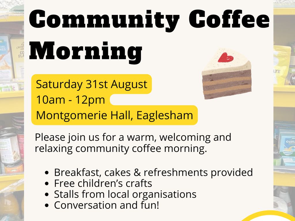 Community Coffee Morning at Montgomerie Hall, Eaglesham | What's On East Renfrewshire
