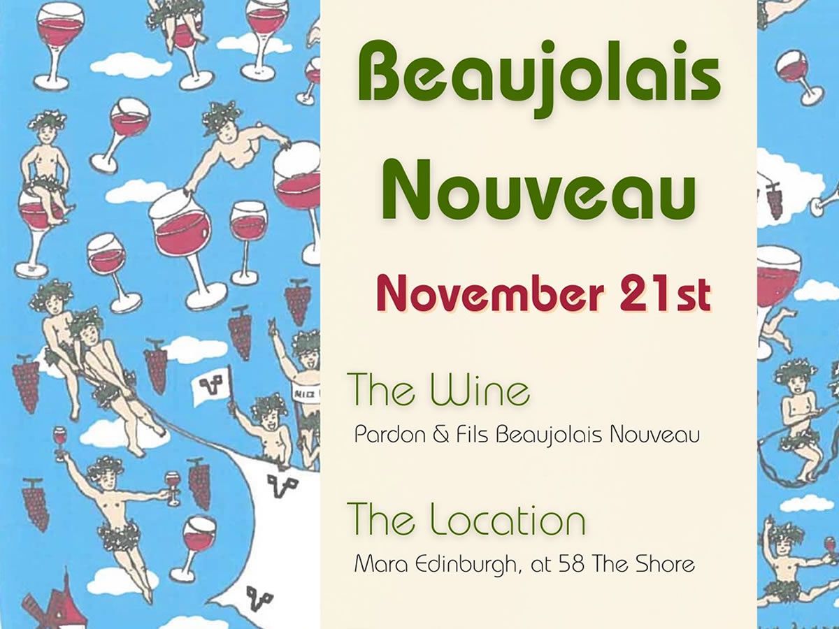 Beaujolais Nouveau Night at Mara at Mara, Leith | What's On Edinburgh