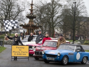 Cars set to depart Paisley for historic Monte Carlo Rally | News | What ...