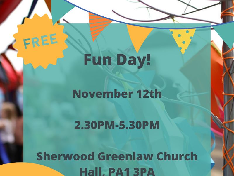 EVOLVE November Fun Day At Sherwood Greenlaw Church Paisley What s evolve-november-fun-day-at-sherwood-greenlaw-church-paisley-what-s