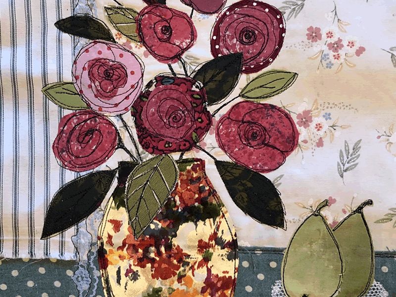 Applique a Bouquet at Artisan Stitch, Edinburgh East | What's On Edinburgh