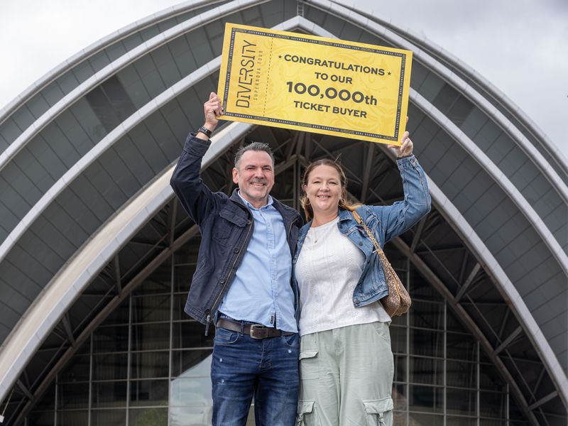 Lucky Scot wins trip to Diversity Studio after scooping 100,000th tour ...