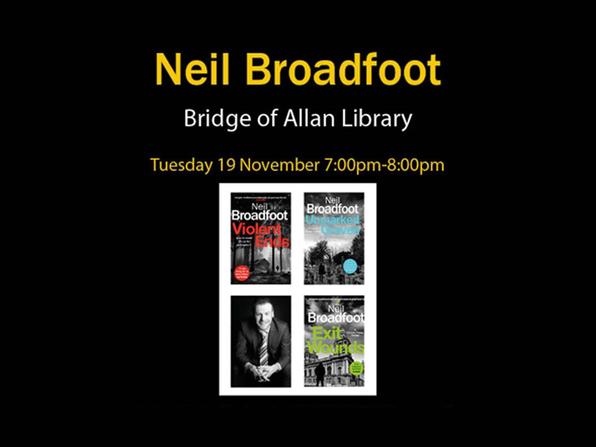 Author Talk Q&A: Neil Broadfoot: Unmarked Graves and Exit Wounds at ...
