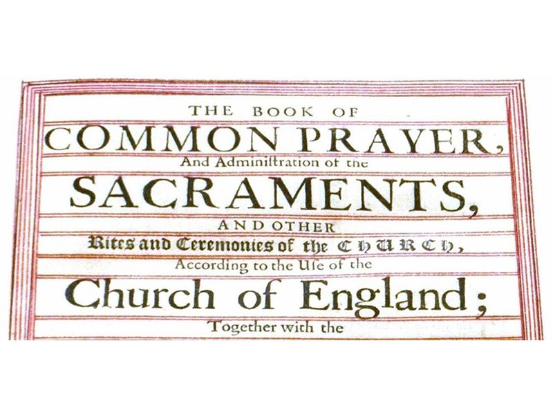 Up Close: Book of Common Prayer at The Palace of Holyroodhouse ...