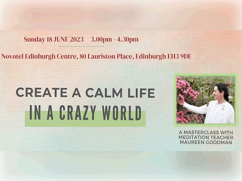 Create a Calm Life in a Crazy World at Novotel Edinburgh Centre ...