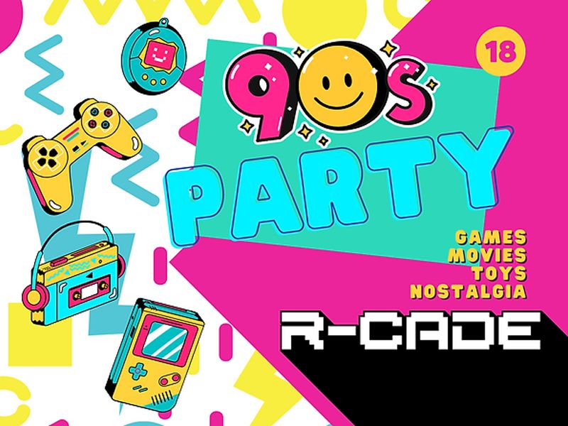 R-CADE 90’s Party at R CADE, Glasgow City Centre | What's On Glasgow