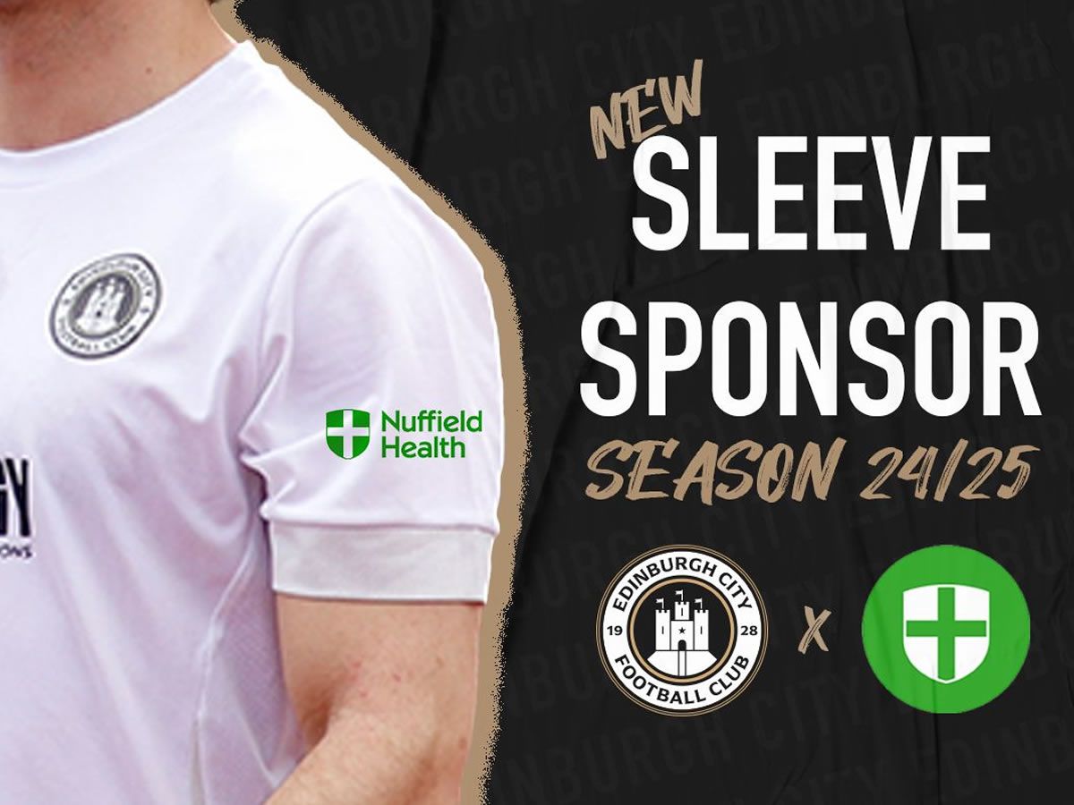 Edinburgh City FC Announces Sponsor Partnership with Nuffield Health ...