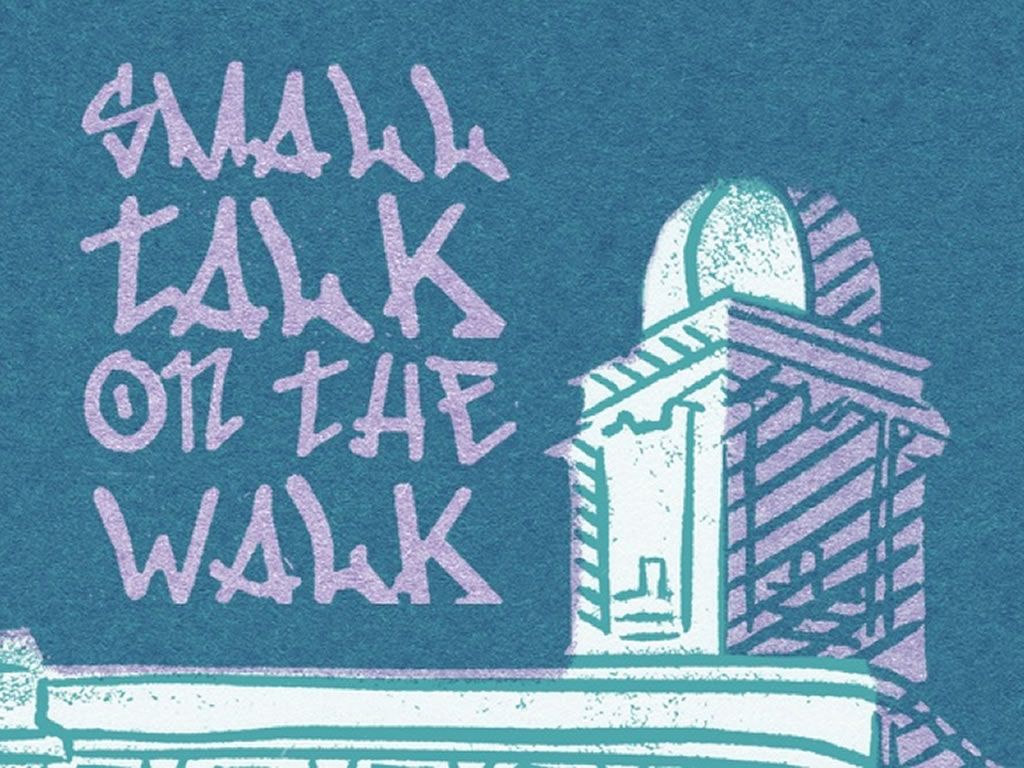 Book Launch: Small Talk on The Walk at Out of the Blue Drill Hall ...