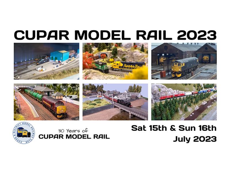 Cupar Model Rail 2023 at Corn Exchange Cupar, Cupar | What's On Fife