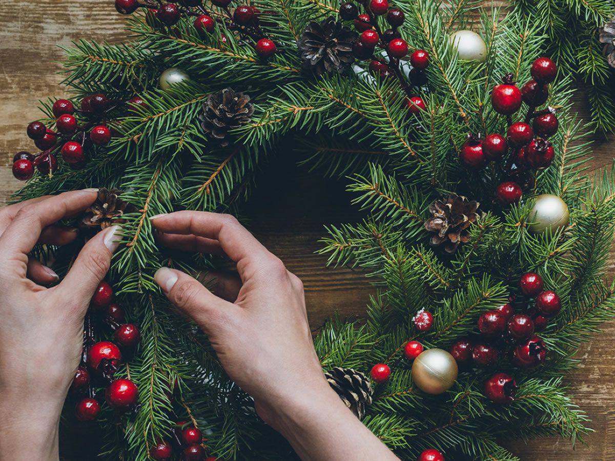 Festive Wreath Workshop at Cyrenians Community and Green Skills Centre ...
