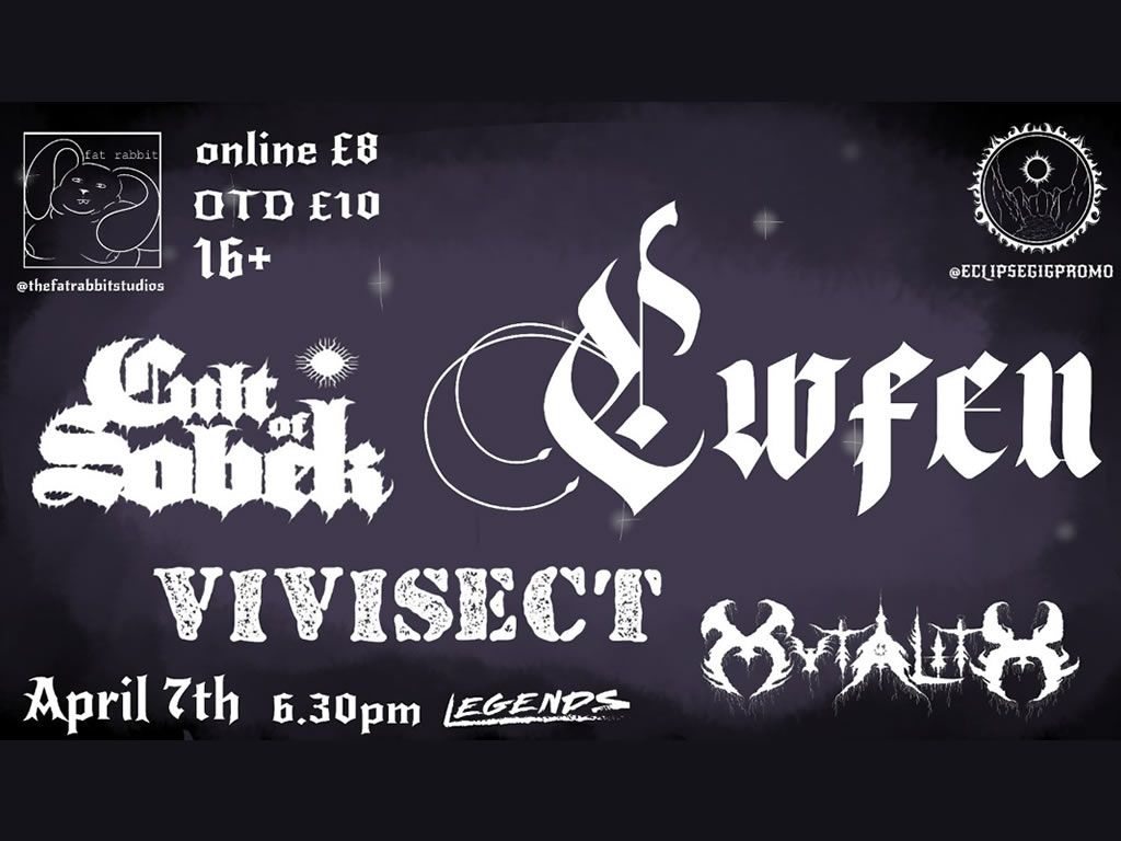 CULT at Legends, Edinburgh Old Town | What's On Edinburgh