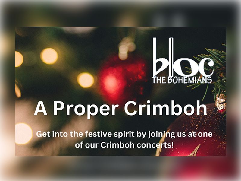 A Proper Crimboh, Edinburgh West | What's On Edinburgh