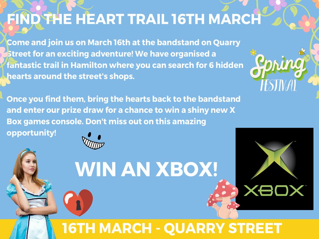 Hamilton Spring Festival: Find The Heart Trail, Hamilton | What's On ...