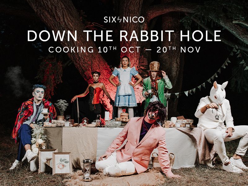 Fall Down The Rabbit Hole at Six by Nico into a topsy turvy foodie ...