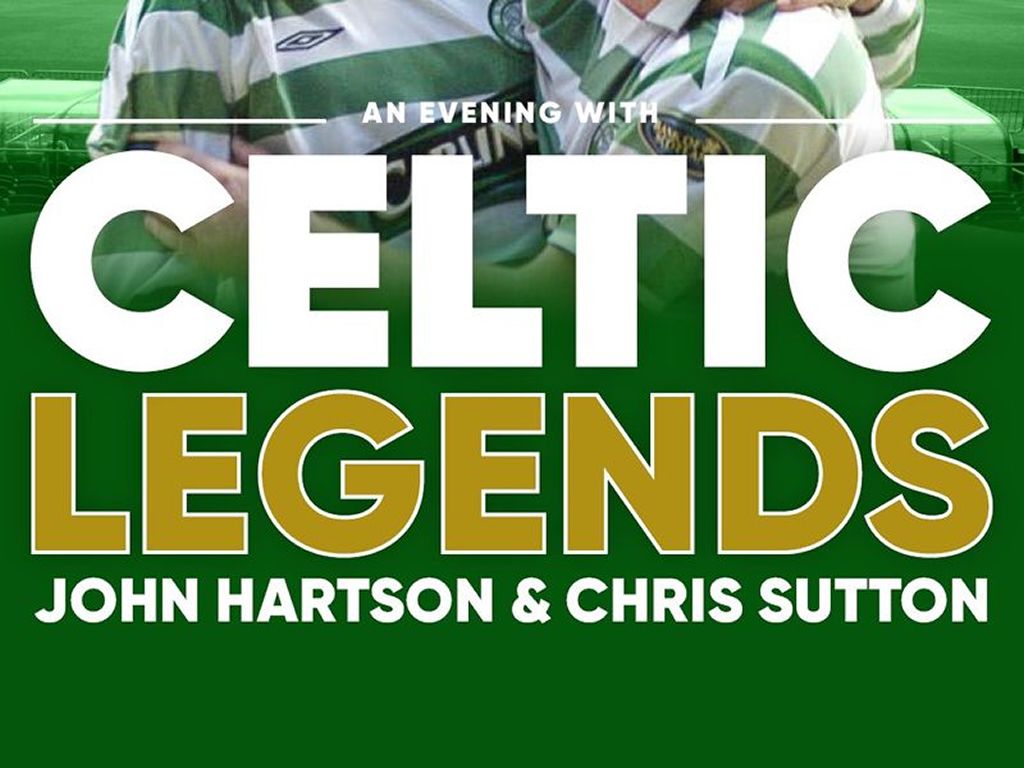 An Evening With Celtic Legends John Hartson and Chris Sutton at The ...